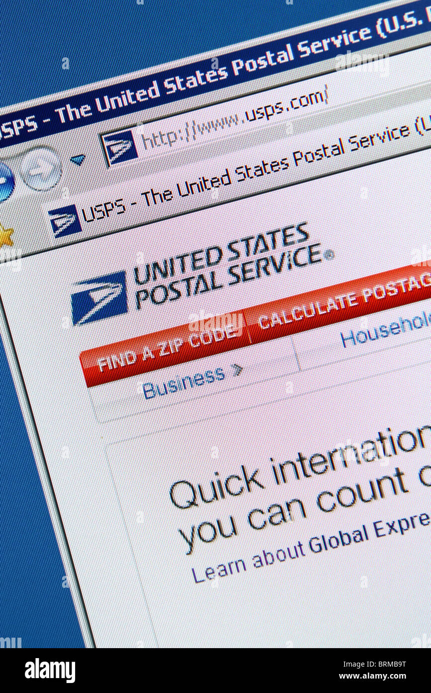 USPS postal service Stock Photo - Alamy