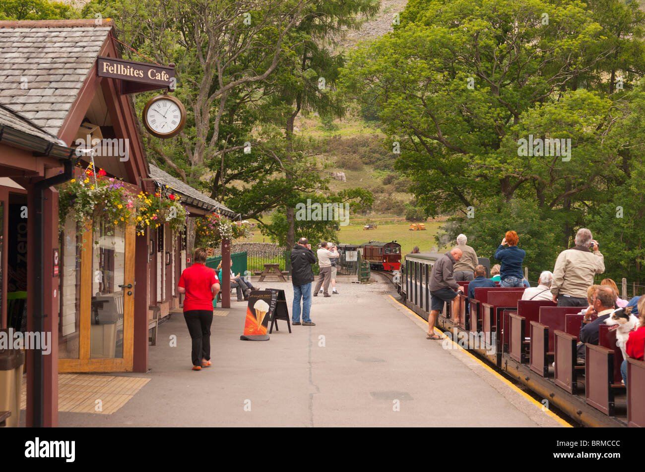 Dalegarth for Boot station on the Ravenglass and Eskdale narrow gauge ...