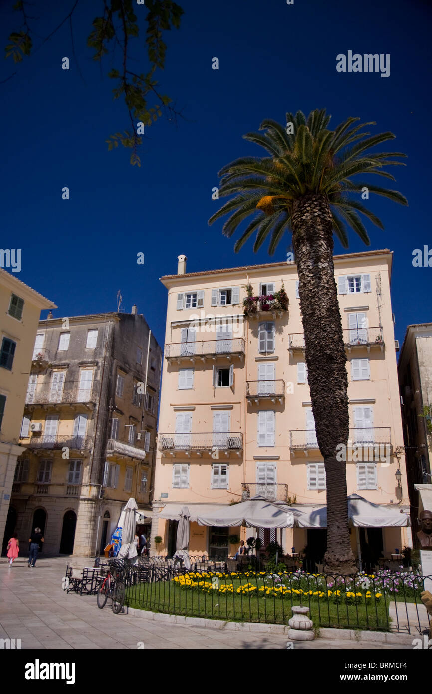 Old Corfu Town Stock Photo - Alamy