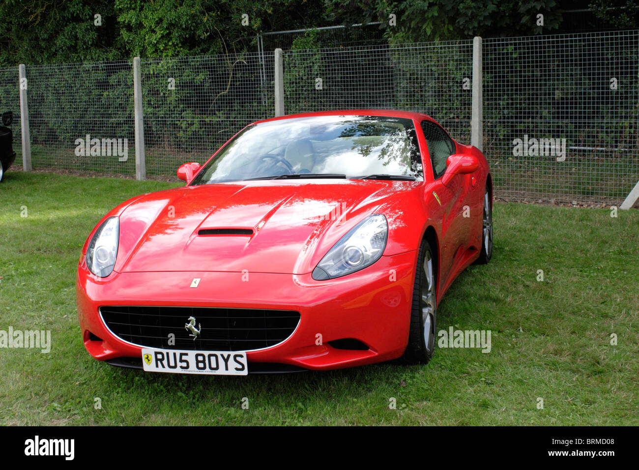 Ferrari California at Shire Horse Car Rally 2010 Stock Photo - Alamy
