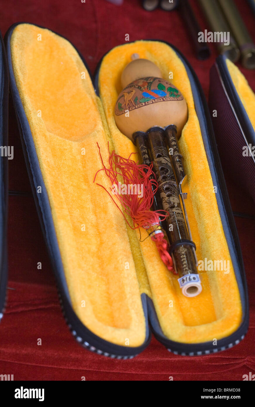 Musical Instrument Chinatown Shophouse facade Singapore Stock Photo - Alamy