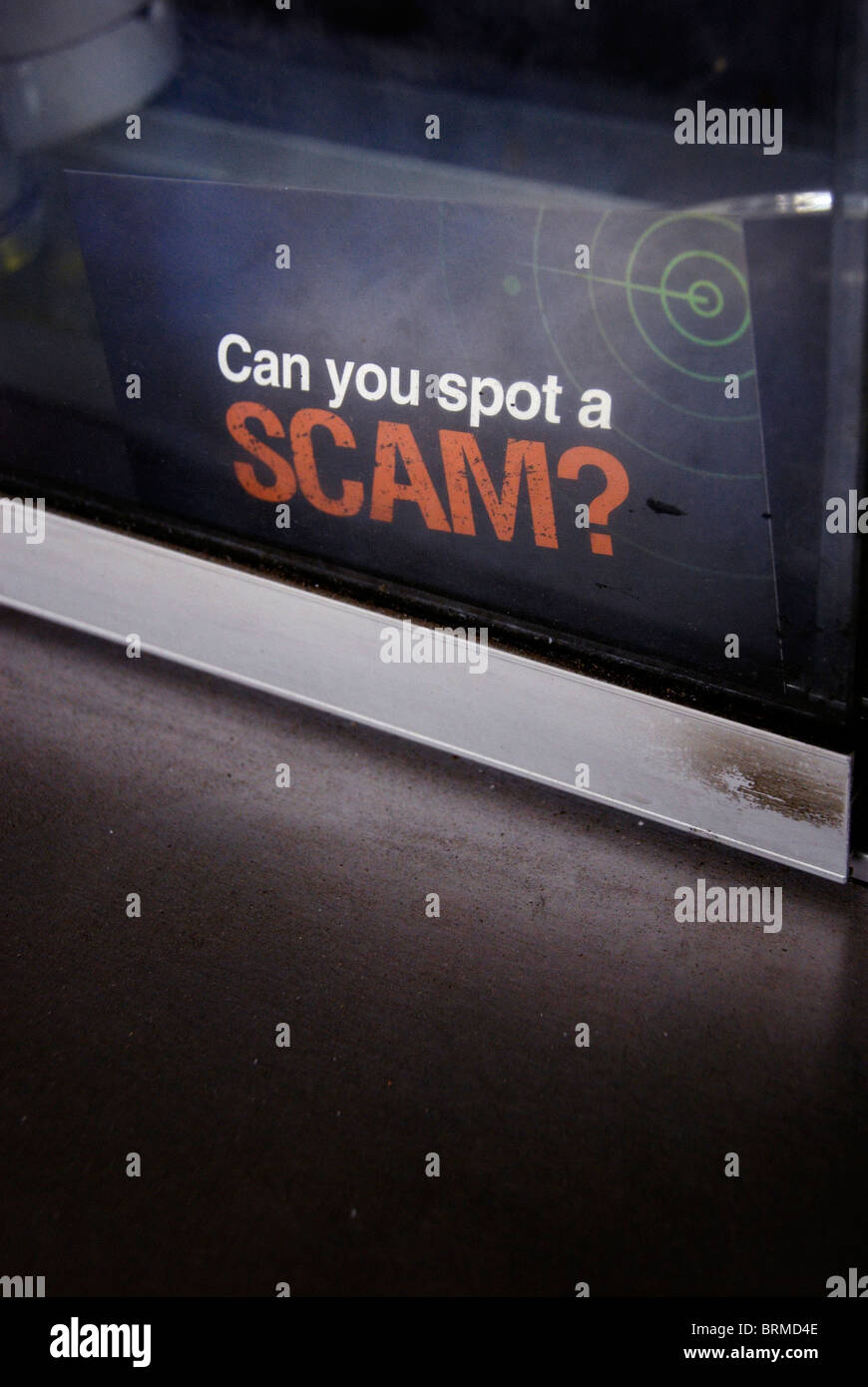 Spot a scam poster hi-res stock photography and images - Alamy