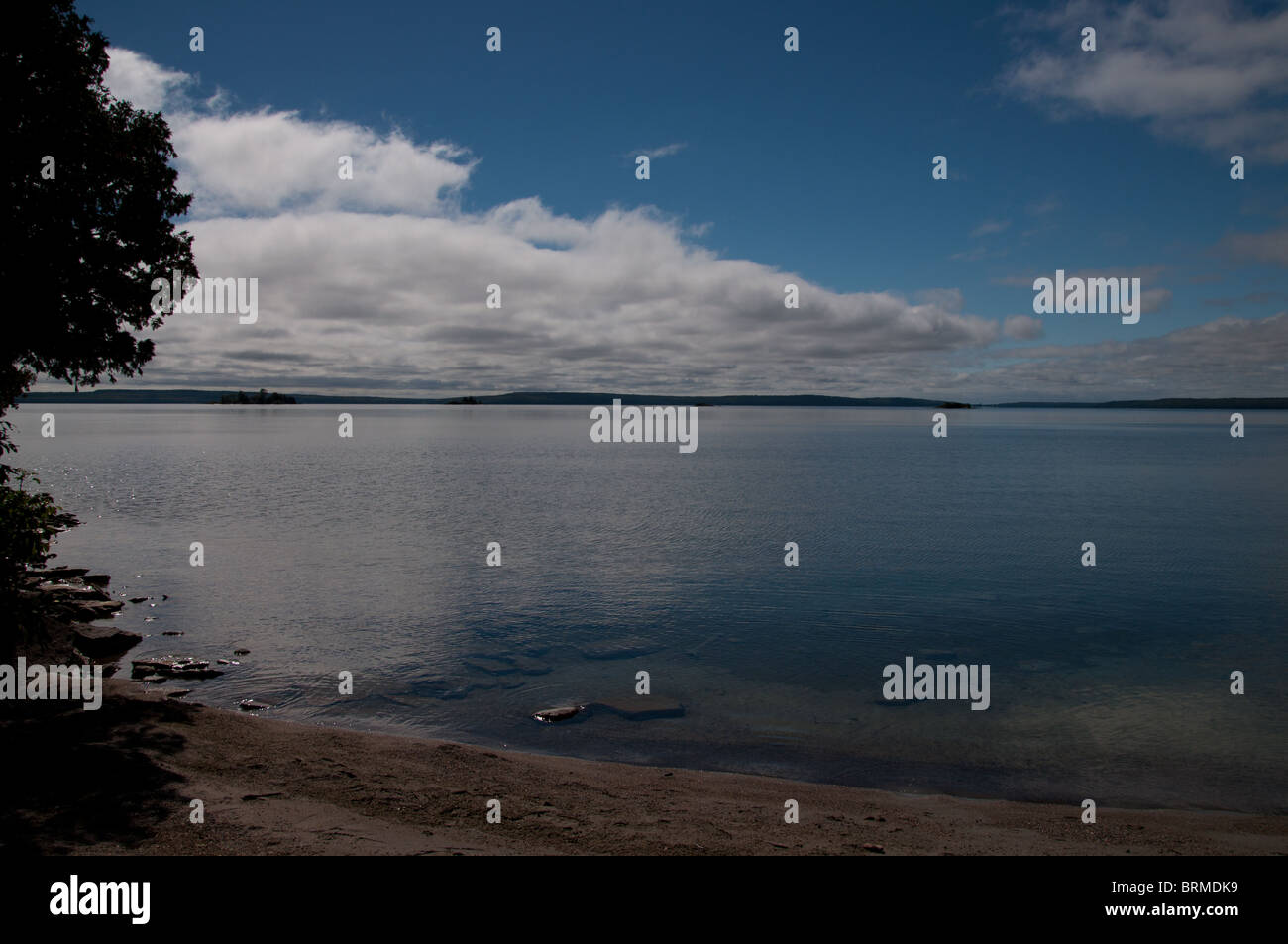 A view of Lake Manitou on Manitoulin Island Stock Photo - Alamy