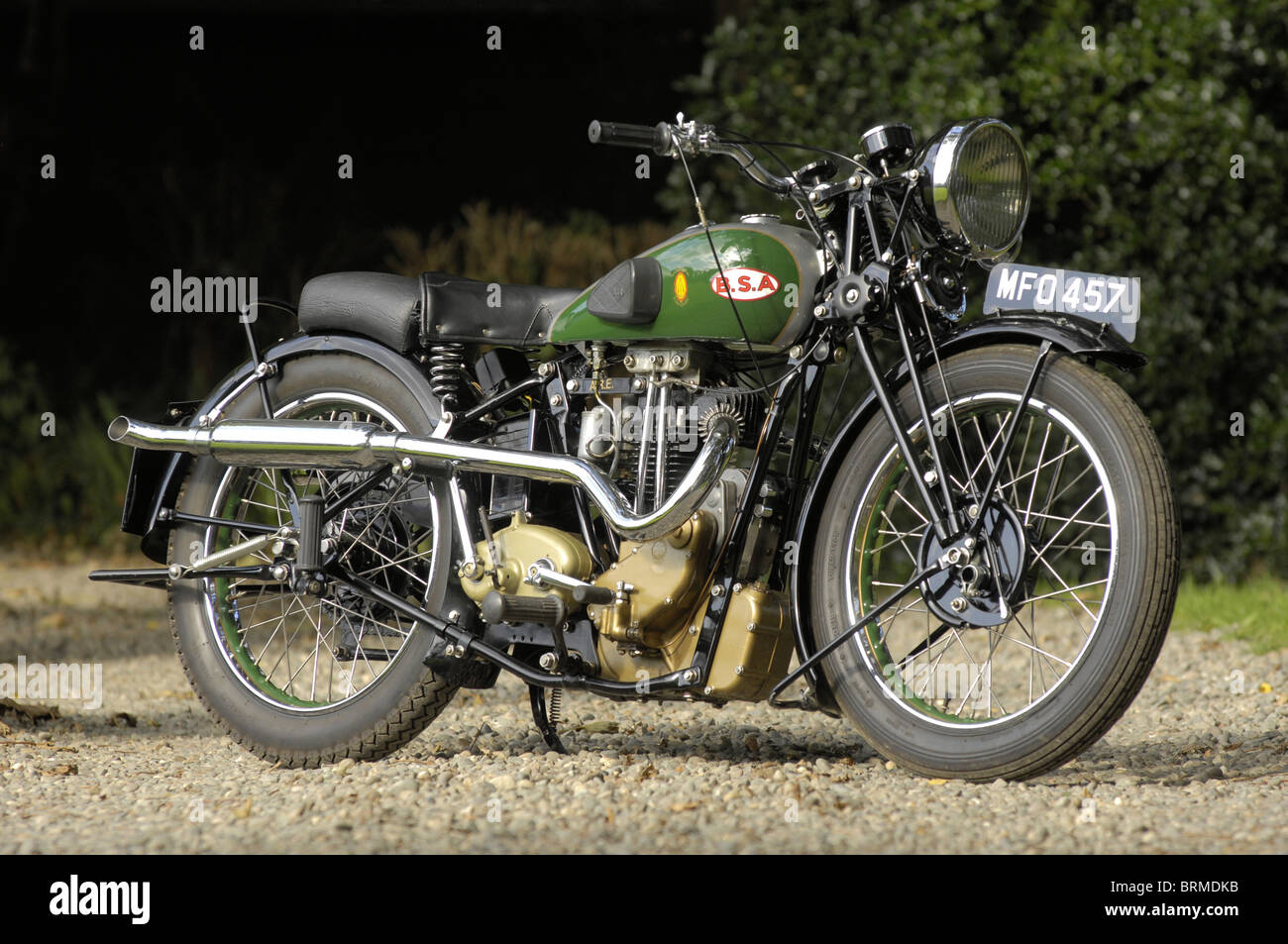 BSA Blue Star motorcycle Stock Photo Alamy
