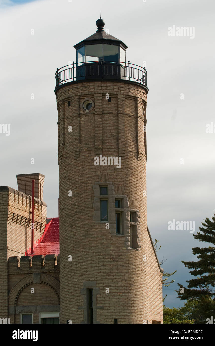 Old Mackinac Point Lighthouse Stock Photo - Alamy