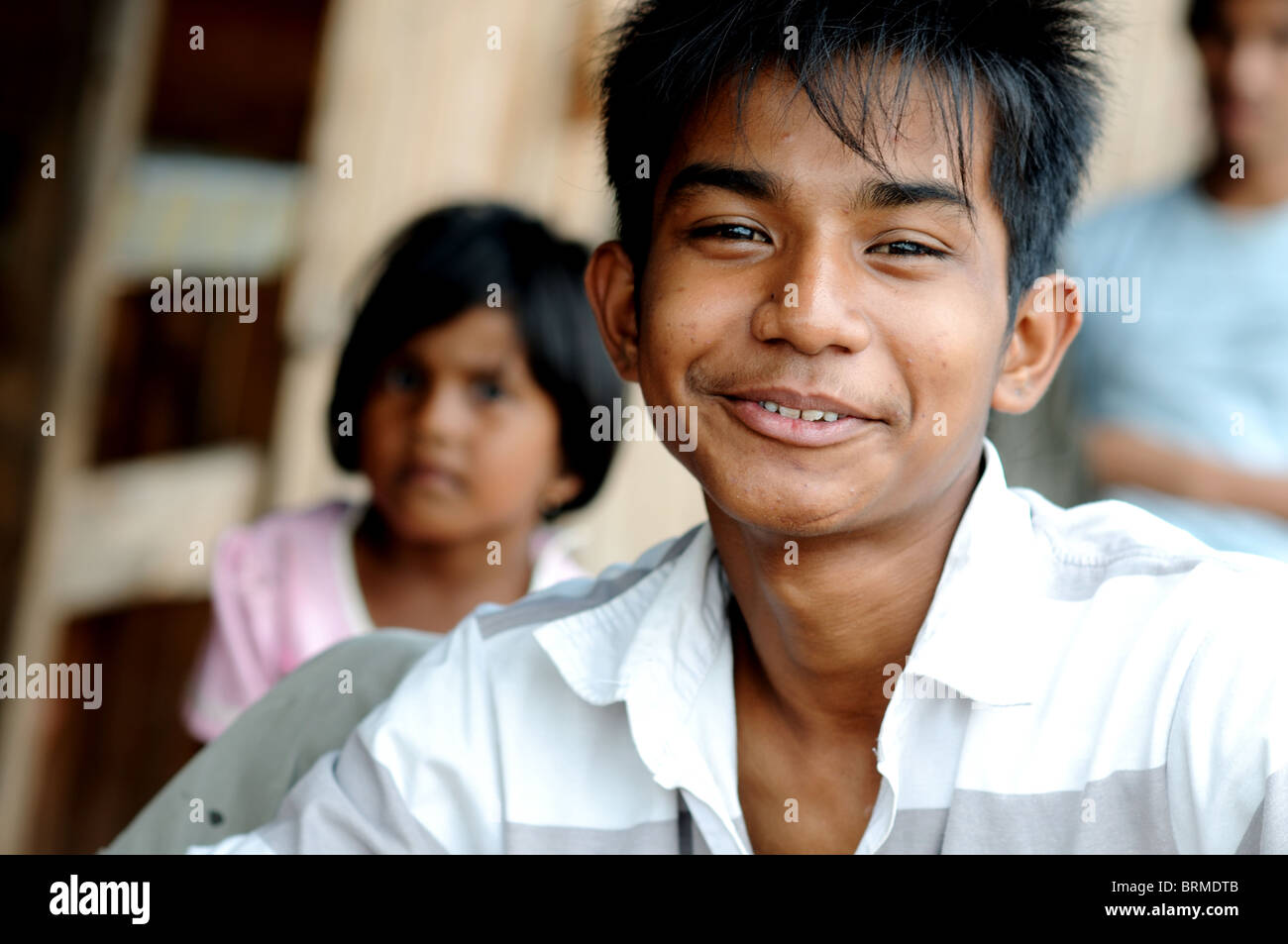 slum scene nagoya batam riau islands indonesia Stock Photo - Alamy