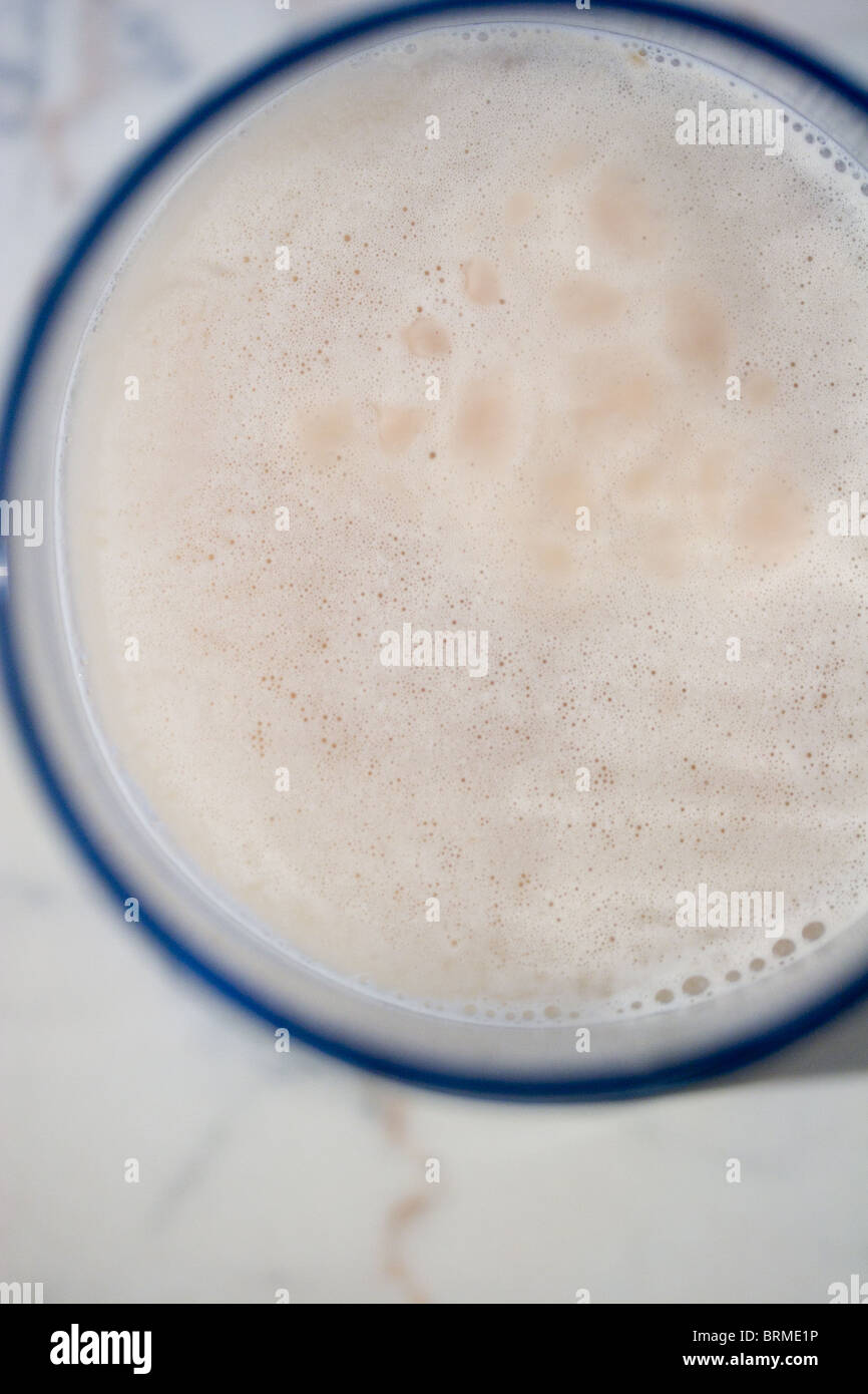 Yeast fermenting in water Stock Photo - Alamy