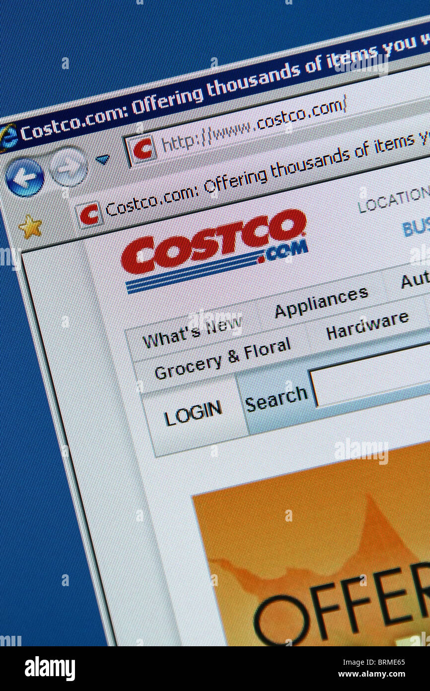 Costco website hi-res stock photography and images - Alamy