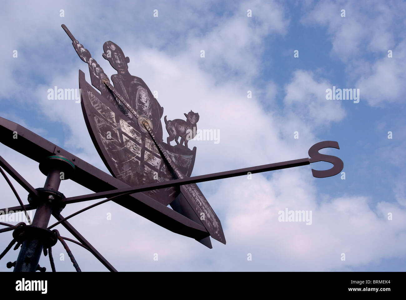 The weather vane on the top of Ranworth Church Stock Photo - Alamy