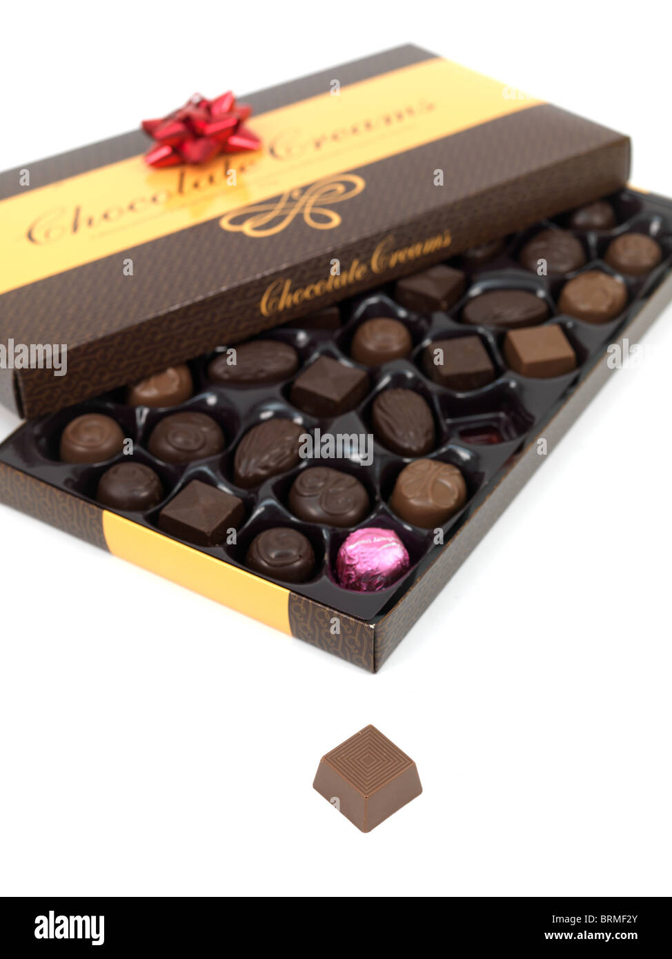 A gift box of chocolates Stock Photo - Alamy