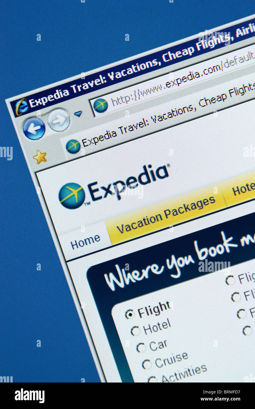 Online travel booking hi-res stock photography and images - Alamy