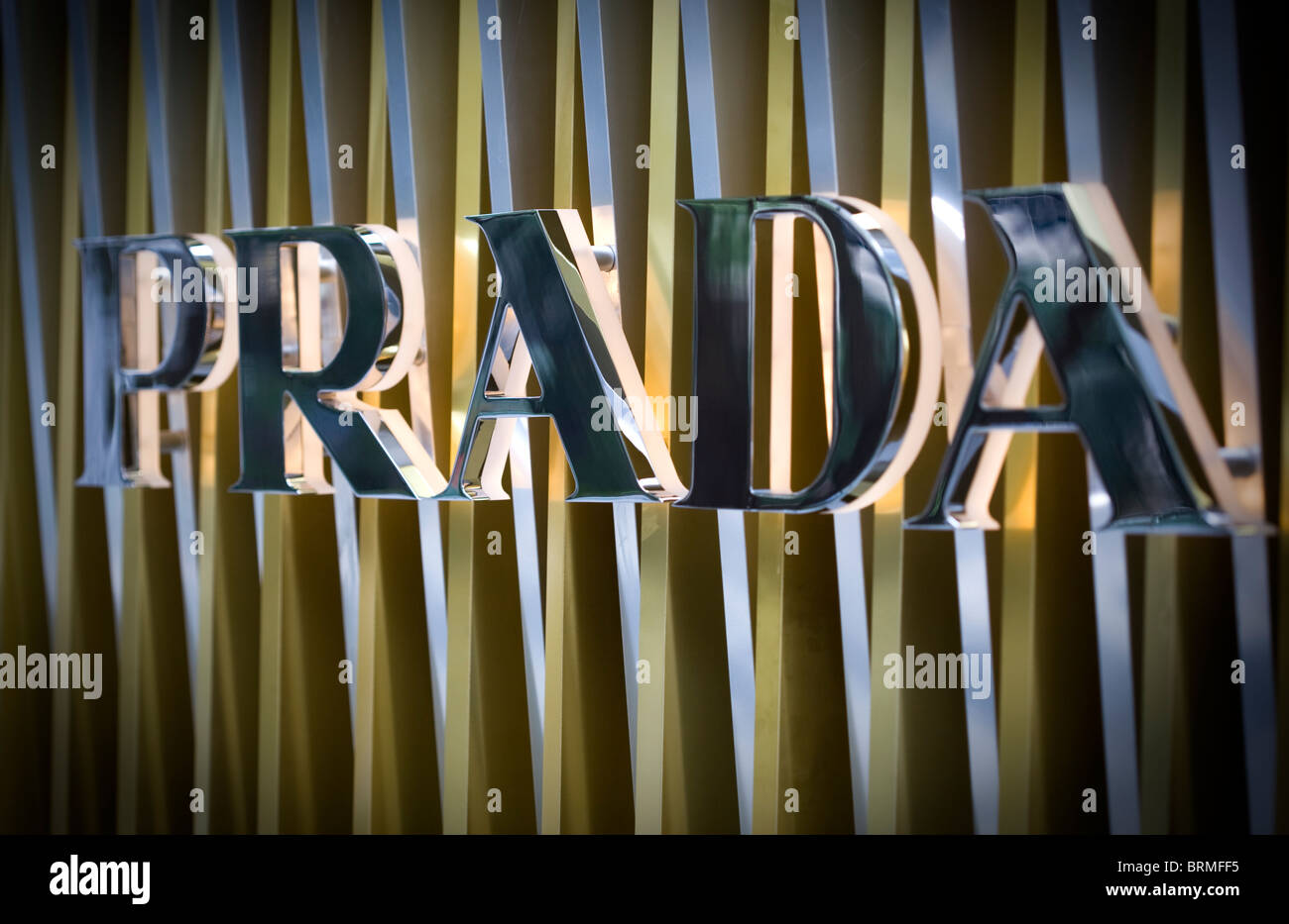 Prada Shop Sign Orchard Road Singapore Stock Photo - Alamy