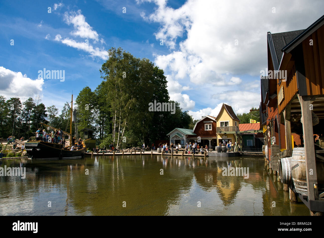 The tales from Astrid Lindgren is presented in the Themepark Astrid ...