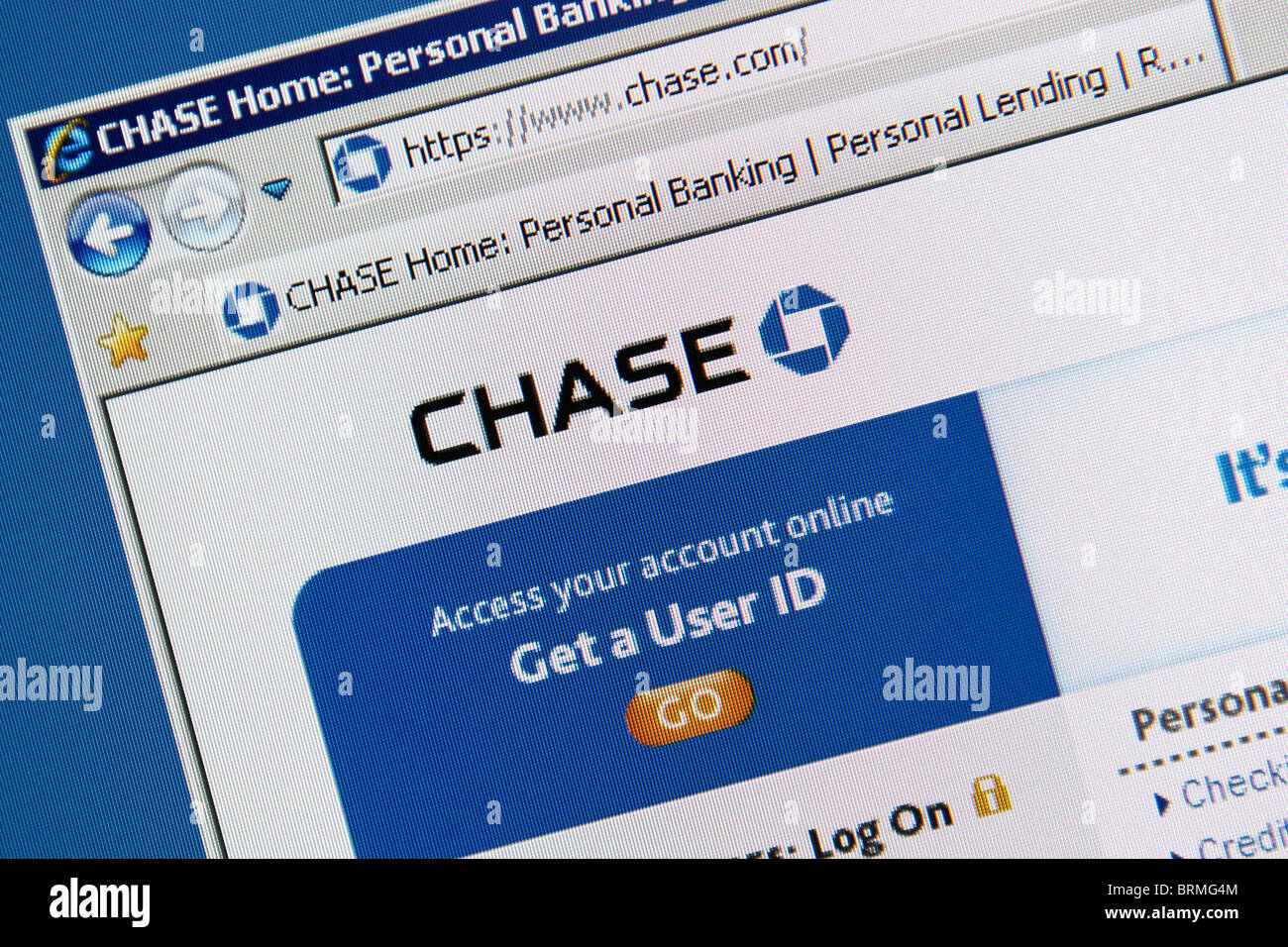 Chase banking creditcard Stock Photo - Alamy