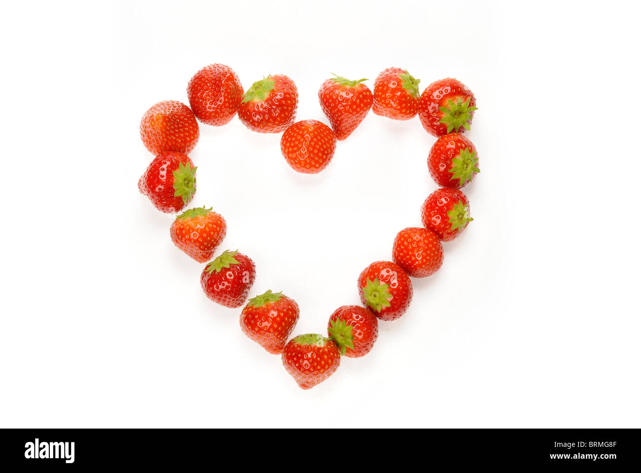 Strawberry heart hi-res stock photography and images - Alamy