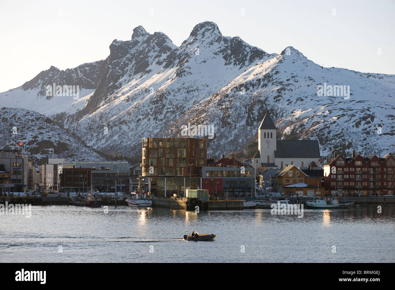 Svolvear, Lofoten, Norway Stock Photo - Alamy