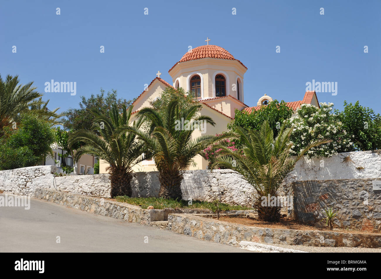 Crete church greece orthodox hi-res stock photography and images - Alamy