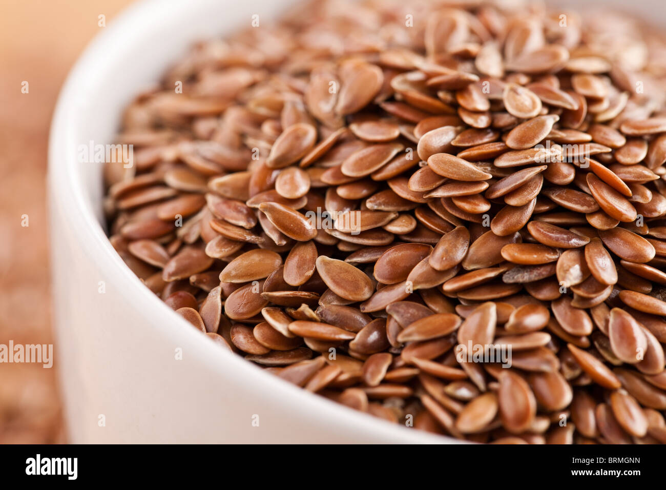 Organic brown linseed hi-res stock photography and images - Alamy