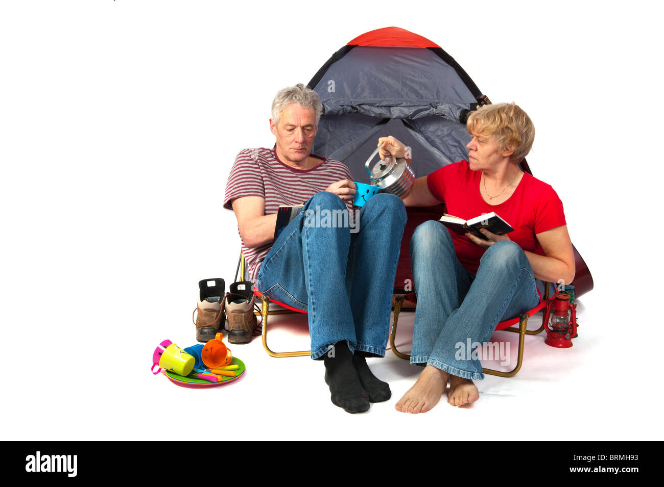 Elderly having Cut Out Stock Images & Pictures - Alamy
