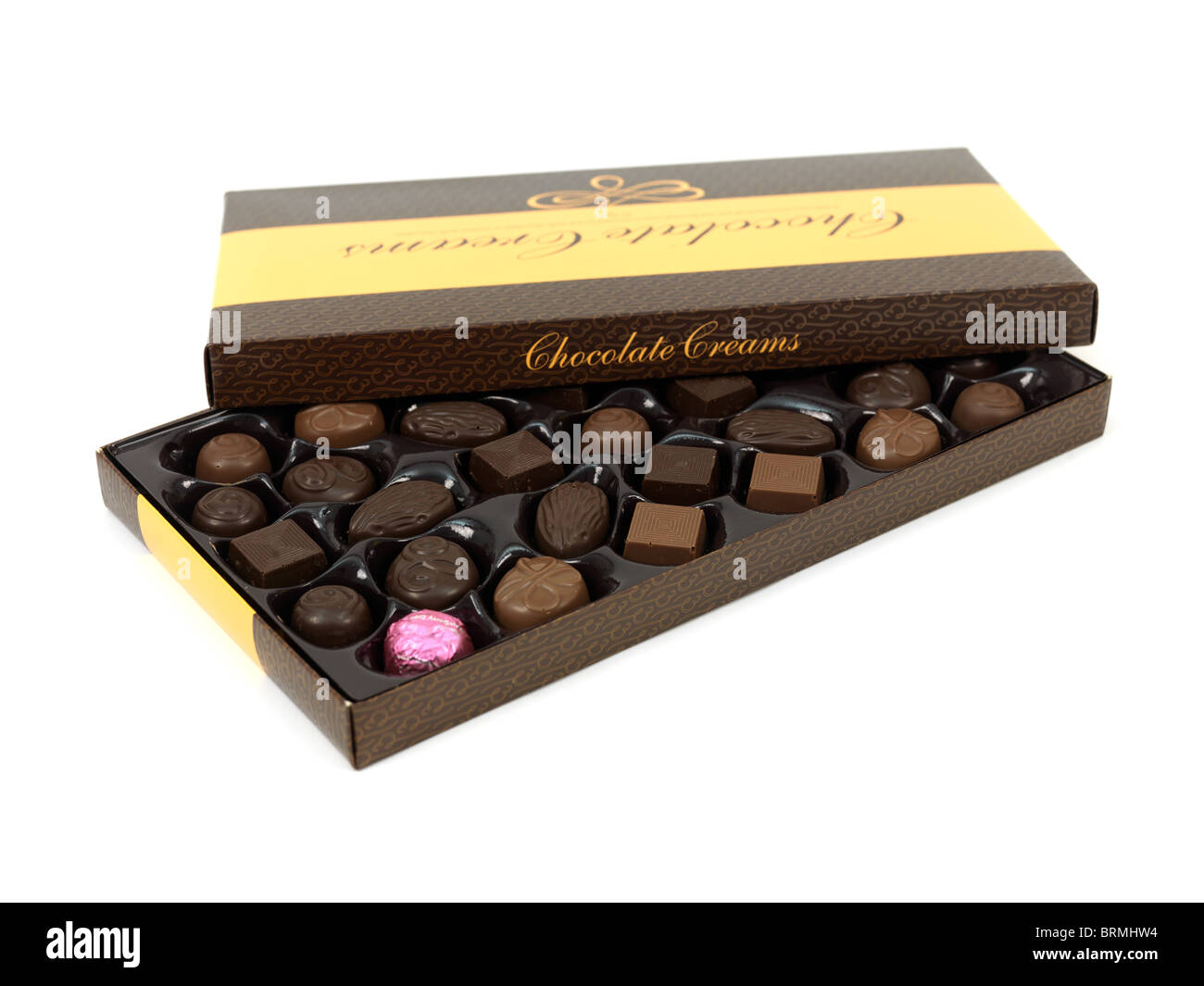A gift box of chocolates Stock Photo - Alamy