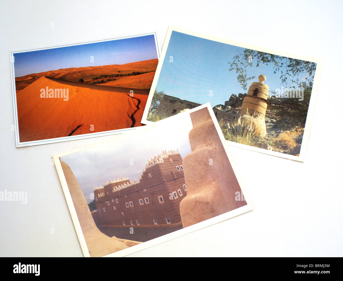Three Postcards of Saudi Arabia Stock Photo - Alamy