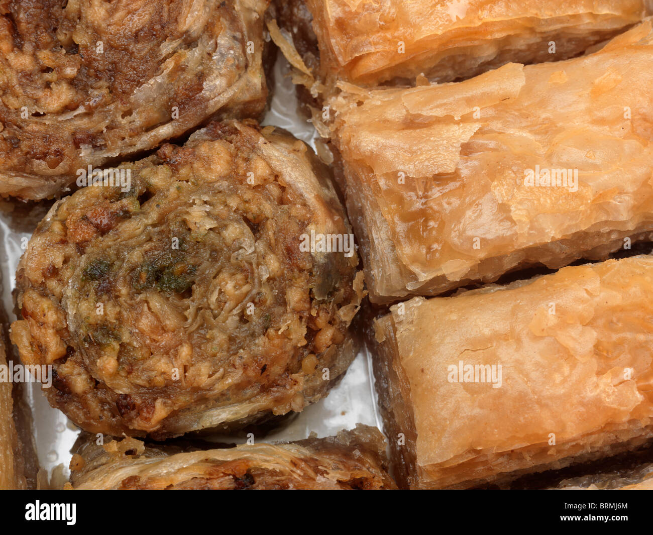 Greek Sweets Baclava Stock Photo - Alamy