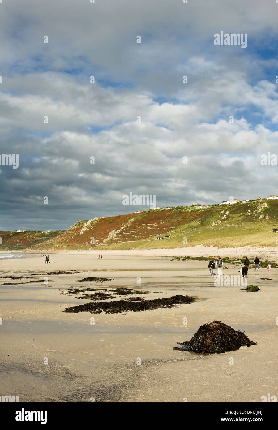 Sennen beach in Cornwall. Photo by Gordon Scammell Stock Photo - Alamy