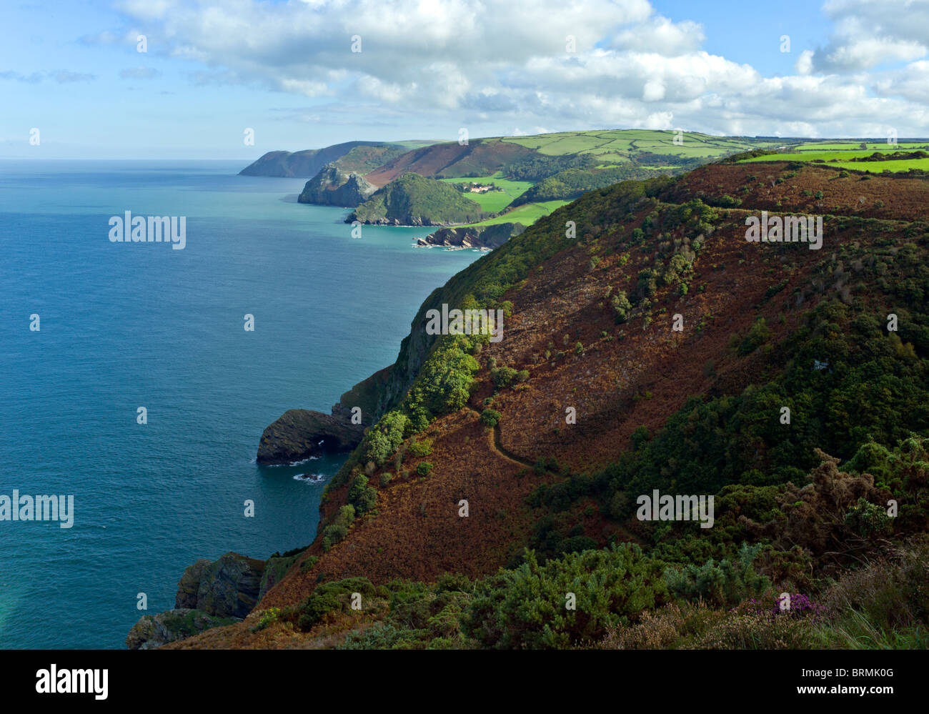 North devon coast path hi-res stock photography and images - Alamy