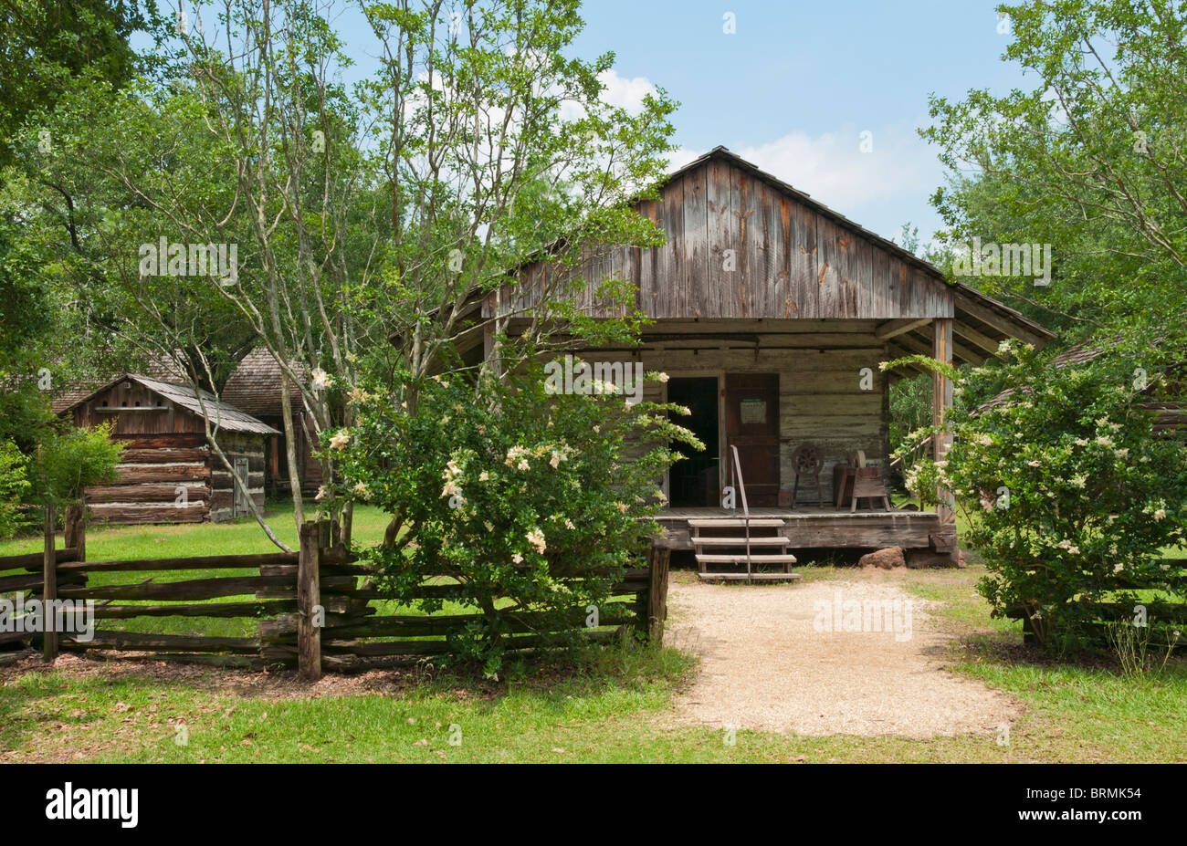 Louisiana, Baton Rouge, Rural Life Museum circa 19th century, Pioneer's ...