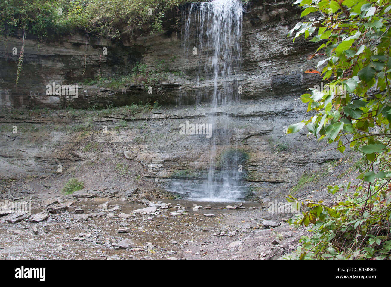 Bridal Veil Falls on Manitoulin Island Stock Photo - Alamy