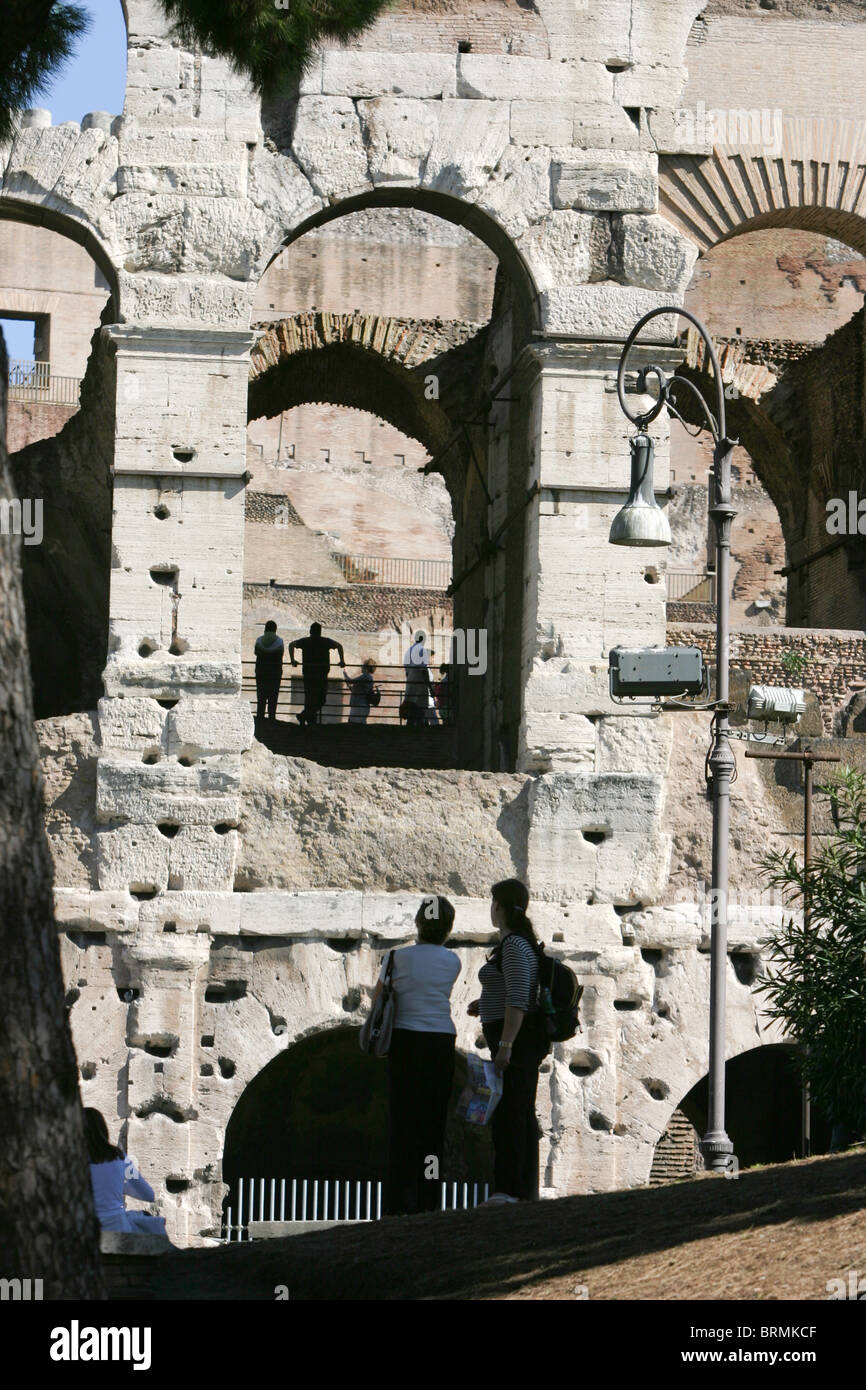Rome Italy Colosseum view ancient architecture engineering attraction ...