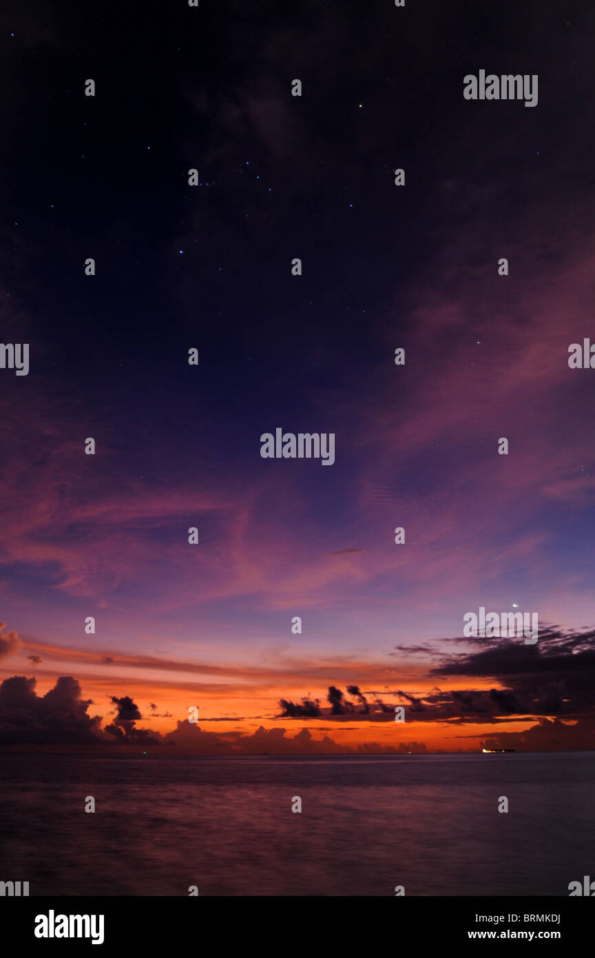 Maldives night sky hi-res stock photography and images - Alamy