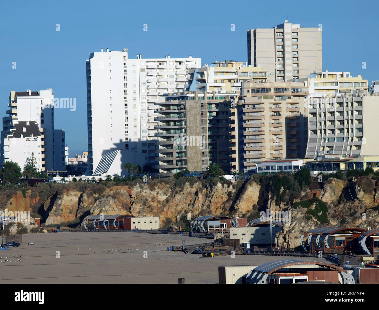 Portimao-resort on the Atlantic coast of the Algarve, Portugal Stock ...