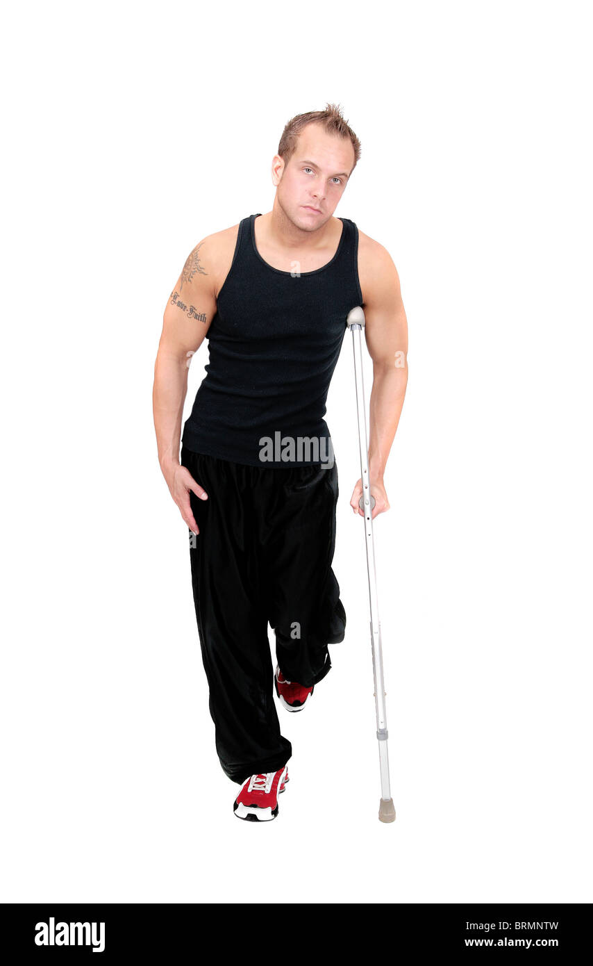 Walking With One Crutch
