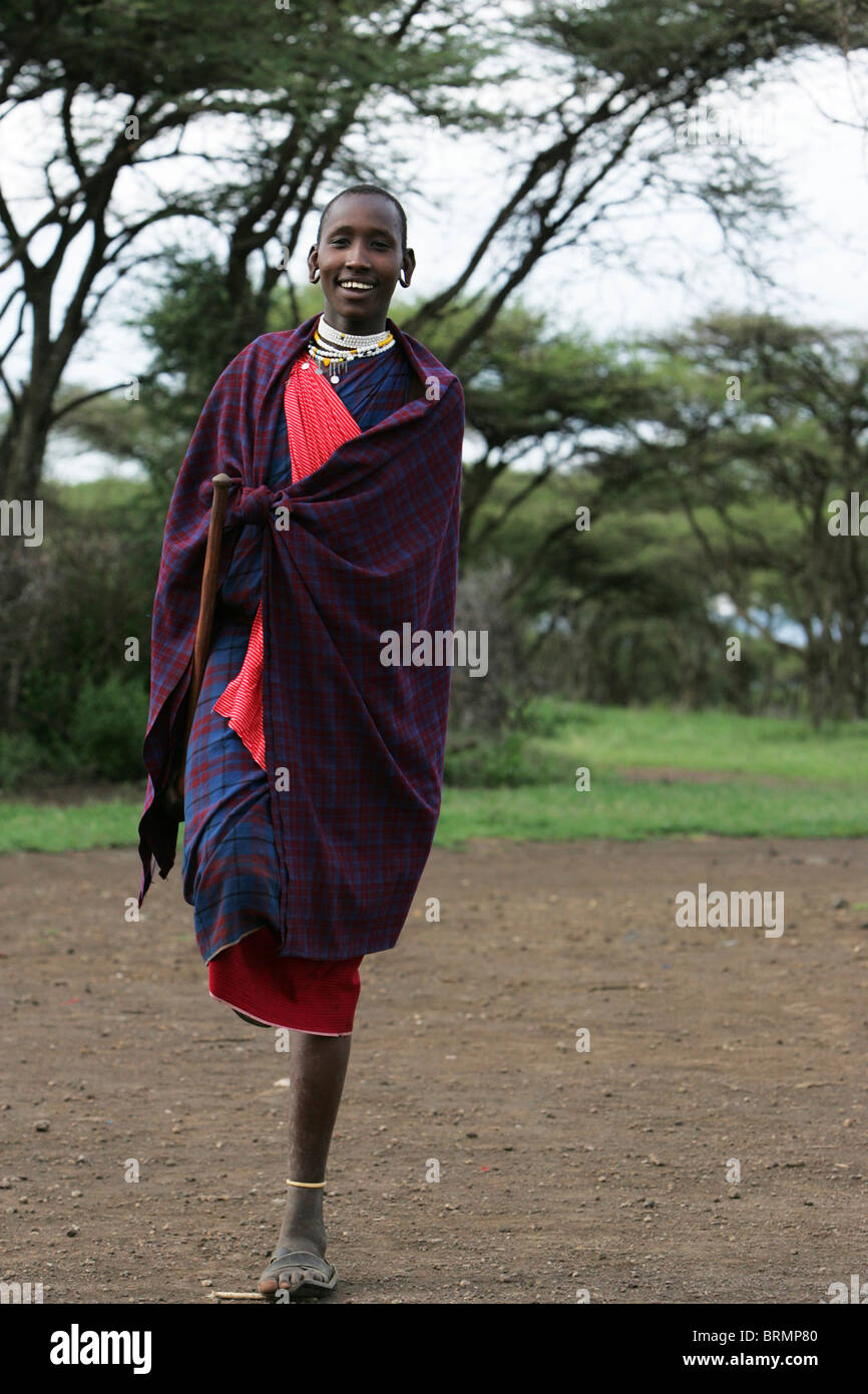Maasai man hi-res stock photography and images - Alamy
