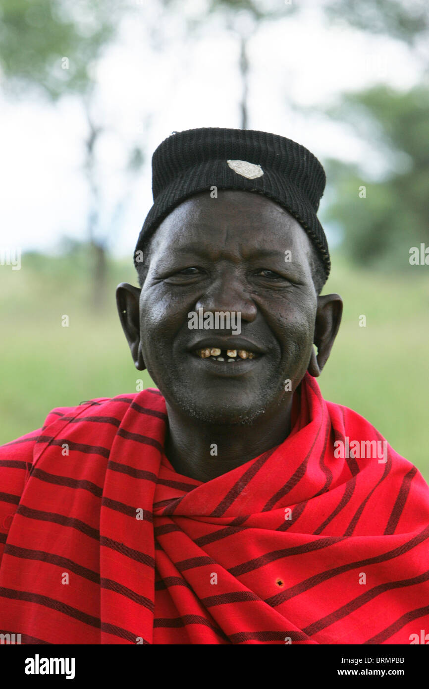 Maasai man hi-res stock photography and images - Alamy