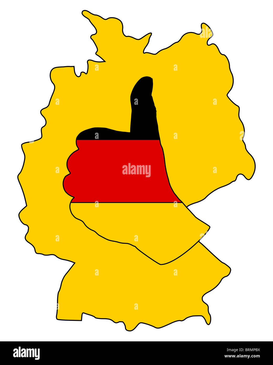 German hand signal Stock Photo - Alamy