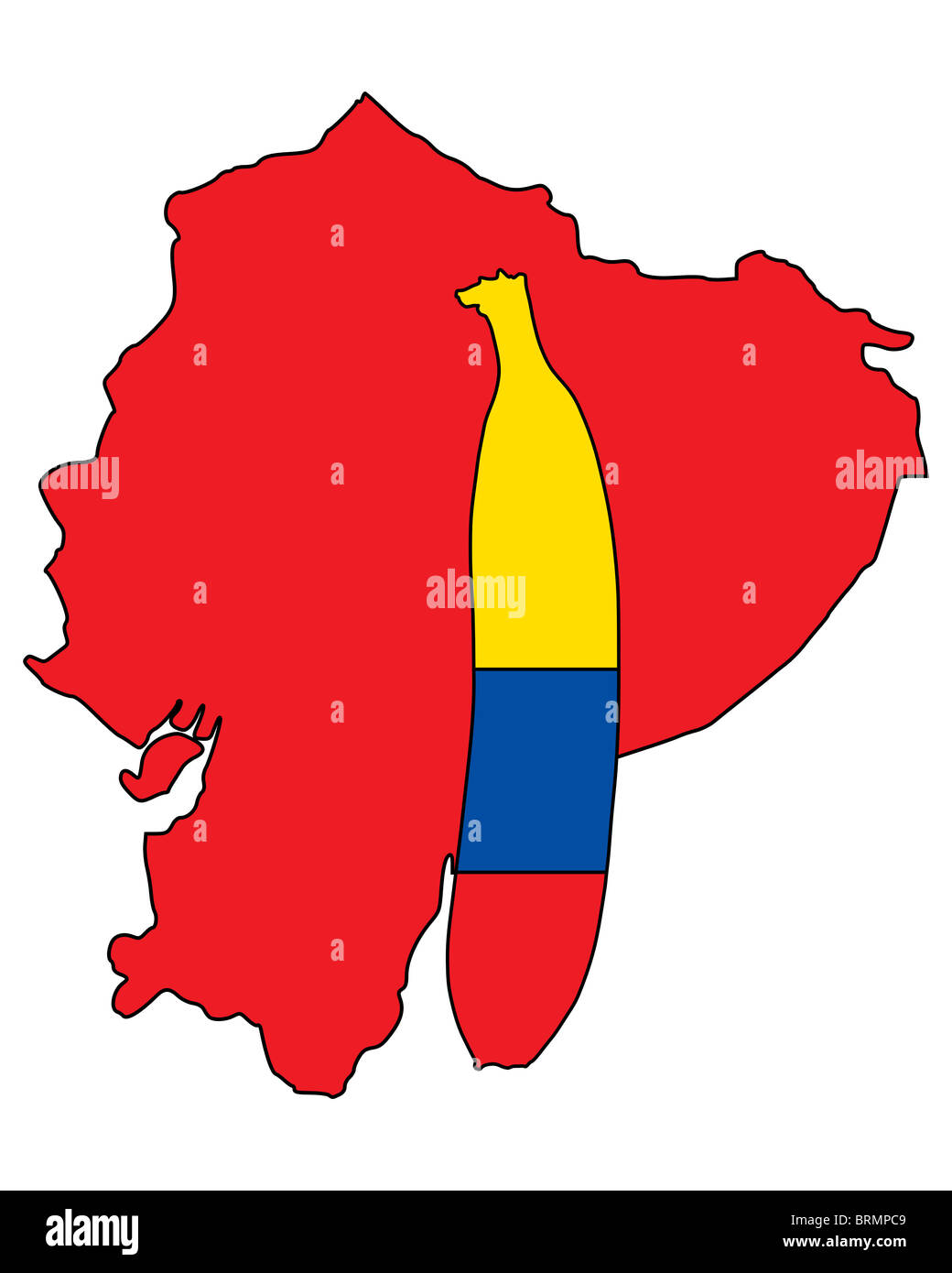Banana of Ecuador Stock Photo - Alamy