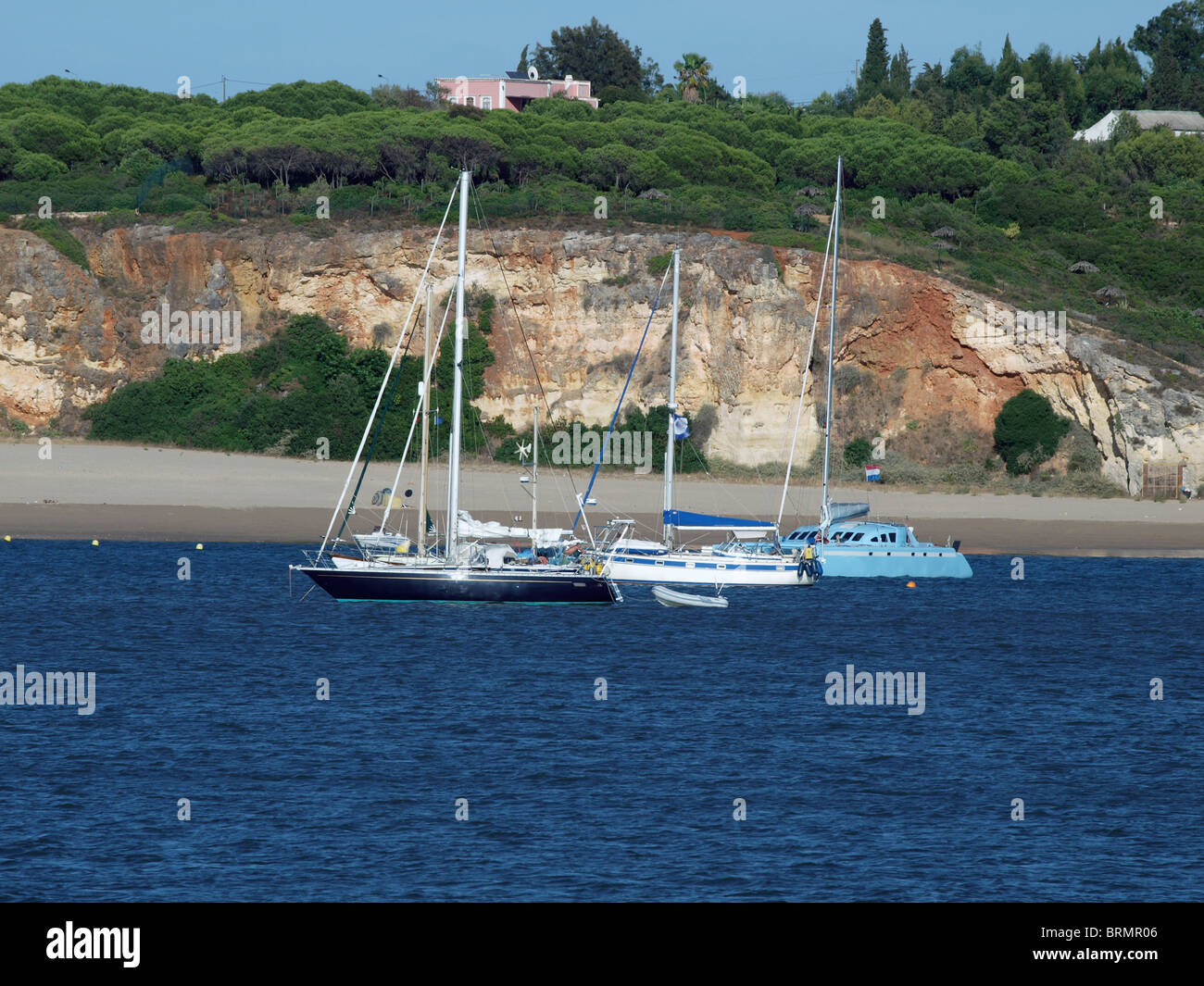 Portimao-resort on the Atlantic coast of the Algarve, Portugal Stock ...