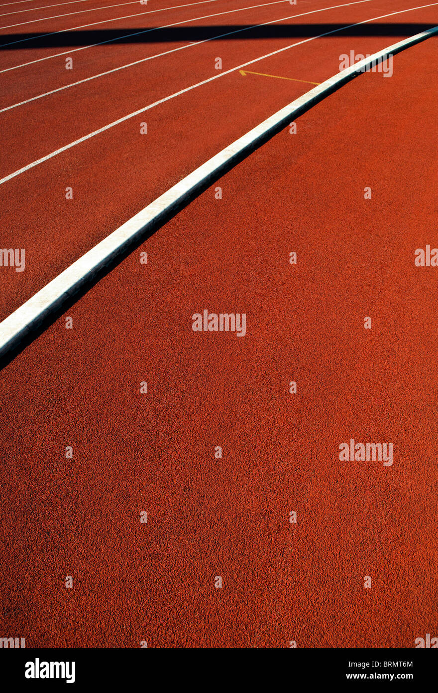 Athletics running track hi-res stock photography and images - Alamy