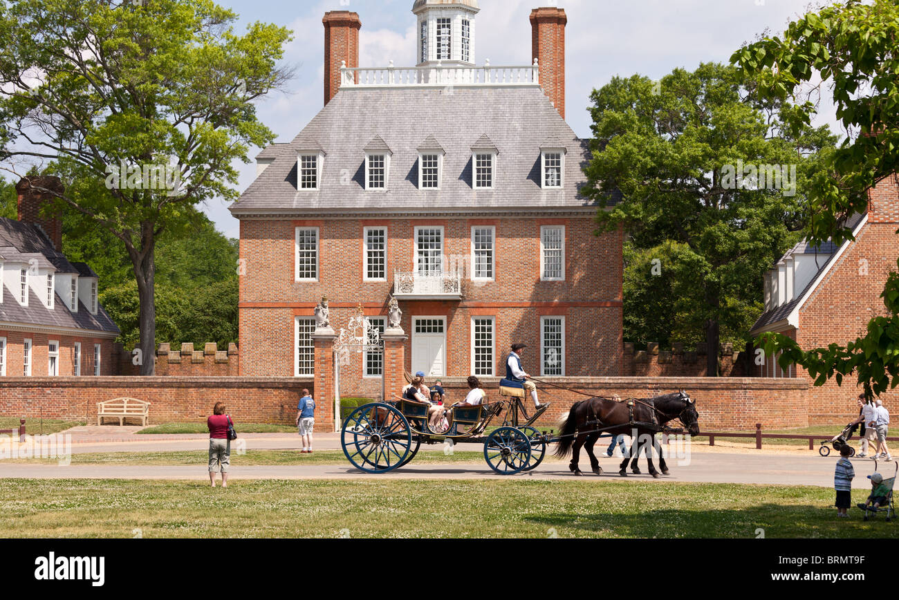 Governor's house in Colonial Williamsburg is a Williamsburg, Virginia ...