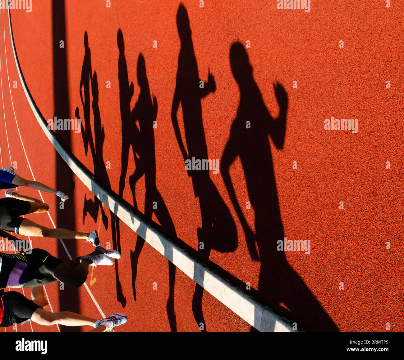 Runners shadow hi-res stock photography and images - Alamy