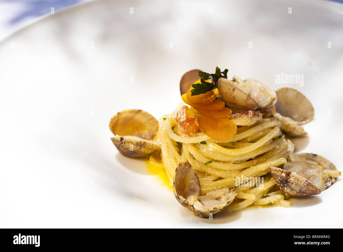 Italian food experience with fish receipts. Michelin star restaurant at ...