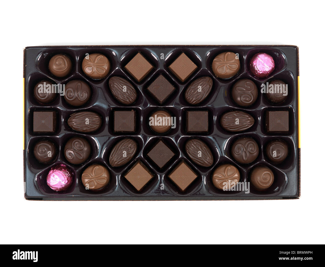 A gift box of chocolates Stock Photo - Alamy