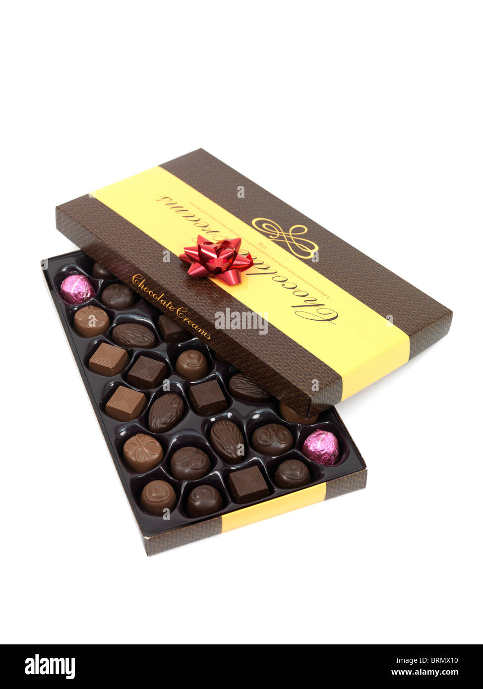 A gift box of chocolates Stock Photo - Alamy