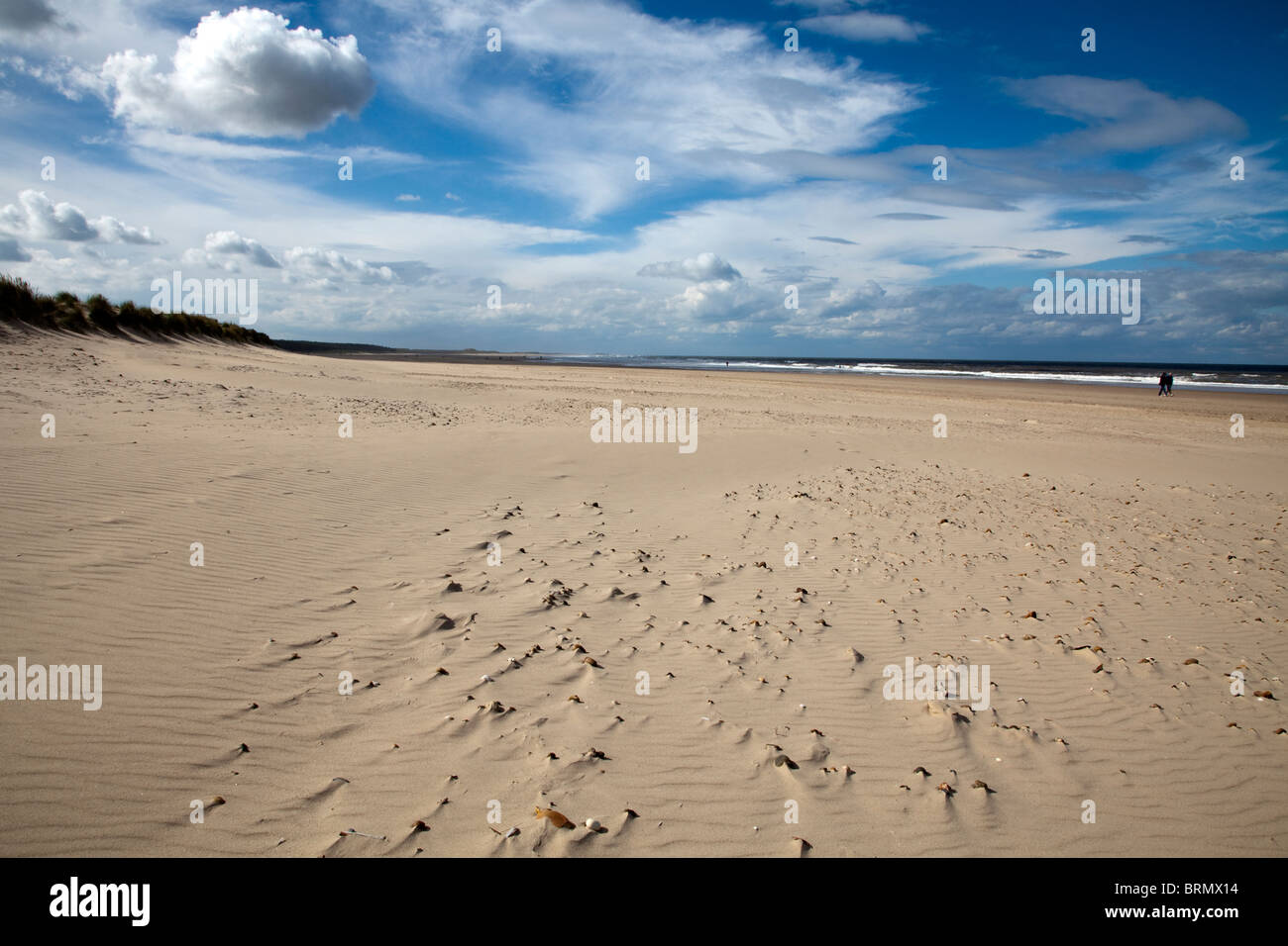 Just Sand to Holkham Stock Photo - Alamy