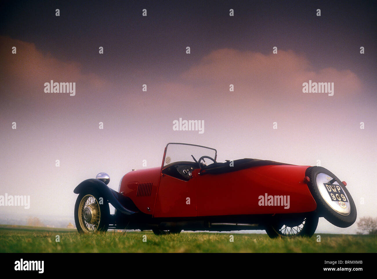 Morgan 3 wheeler with 4 cylinder water cooled engine late 1940s Stock ...