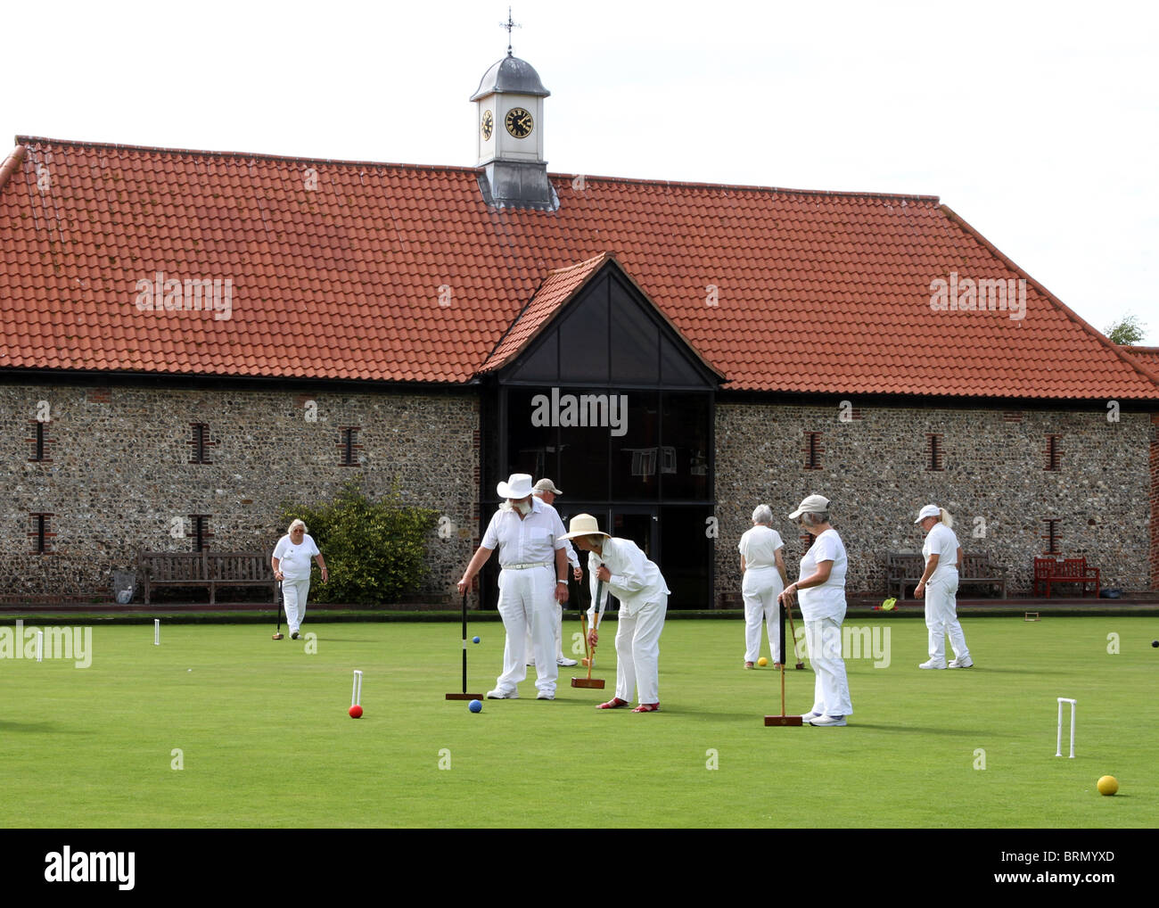 Croquet field hi-res stock photography and images - Alamy