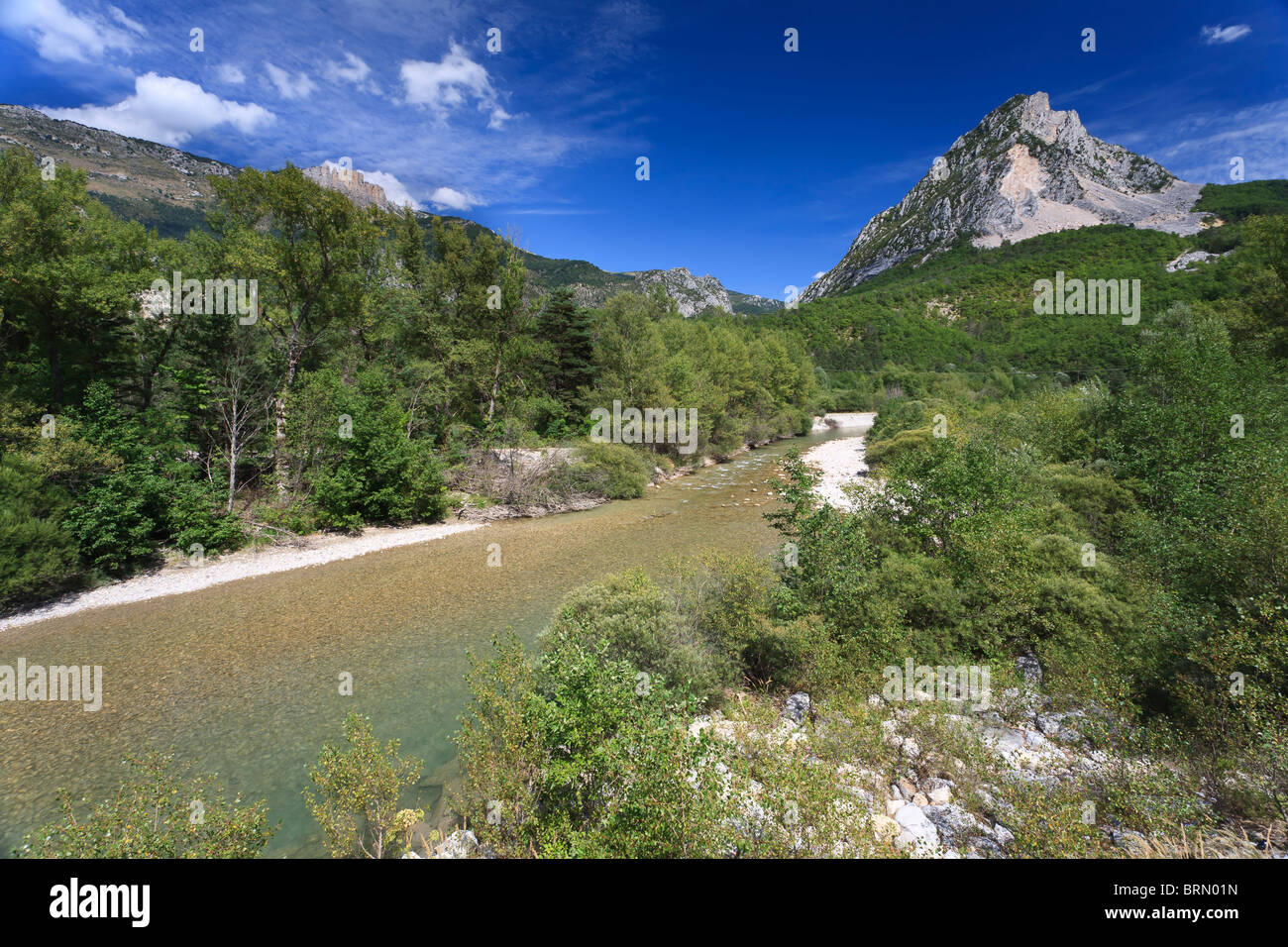 River Verdon at Taloire, Provence, France Stock Photo - Alamy