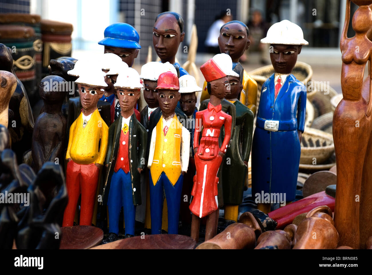 namibia, windhoek, craft in post street mall Stock Photo - Alamy